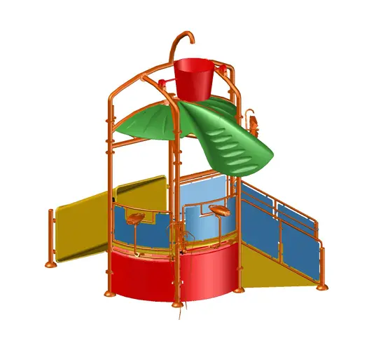 Z03B Water Play Structure | Eleven Ltd.
