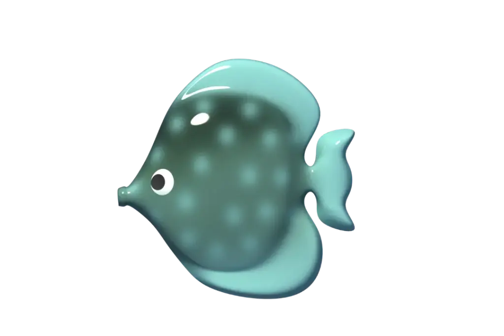 Fish 1 Wall-Mounted Waterspout | Eleven Ltd.